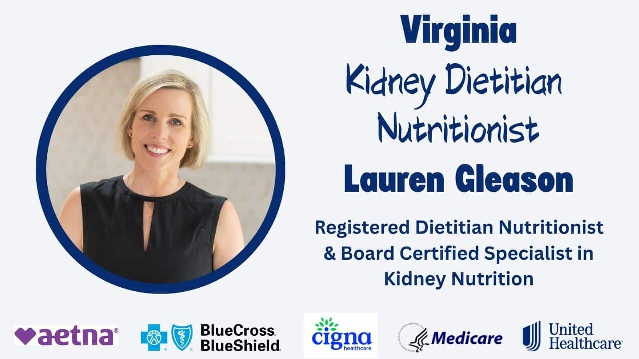 Lauren Gleason | Virginia Kidney Dietitian Nutritionist